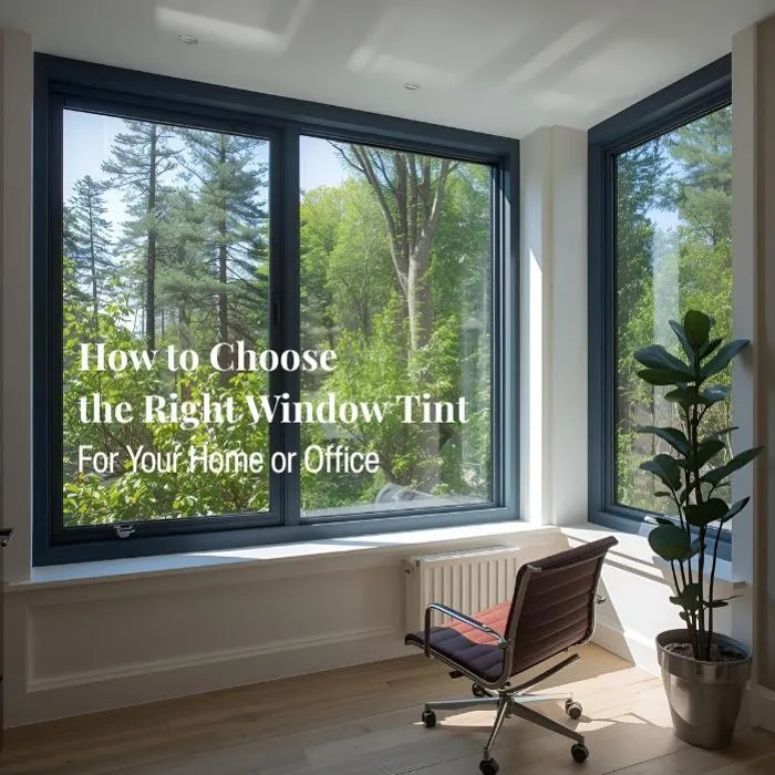 How to Choose The Right Window Tint For Home or Office