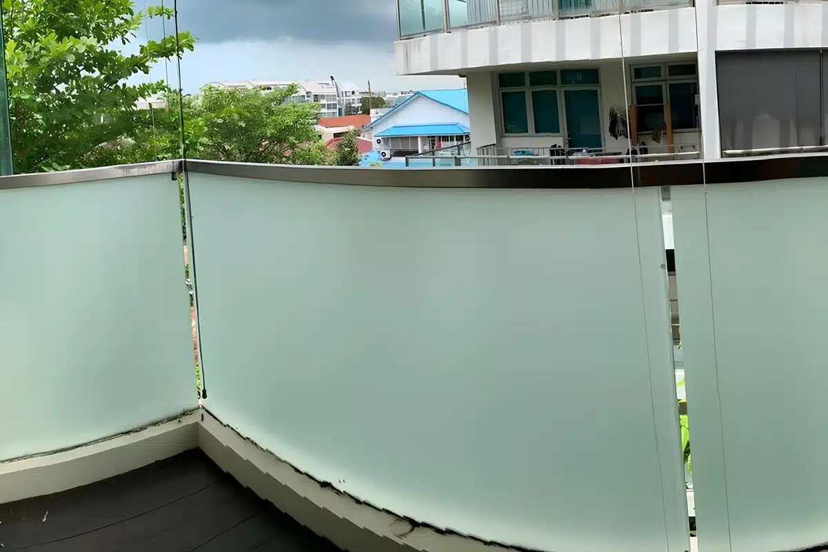 Safety Film For Glass Balcony - Glass Protection Film